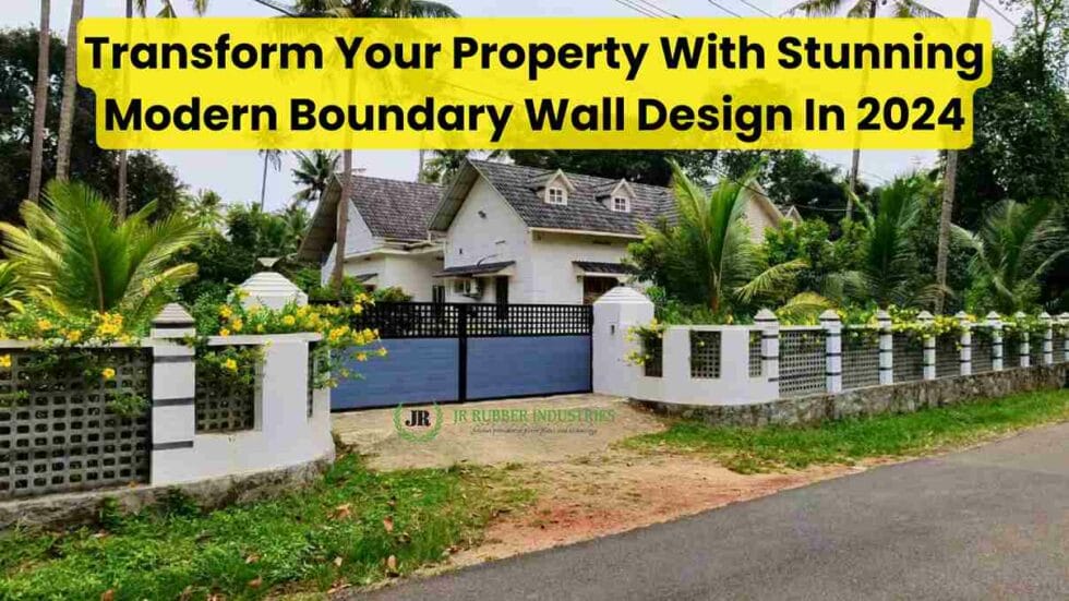 Stunning Modern Boundary Wall Design 0f 2024